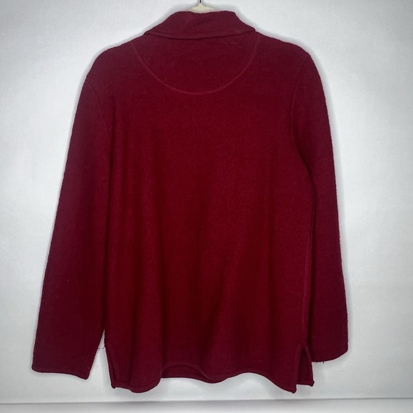 Appleseed's | Sweaters | Appleseeds Sweater Womens L Burgundy Red ...